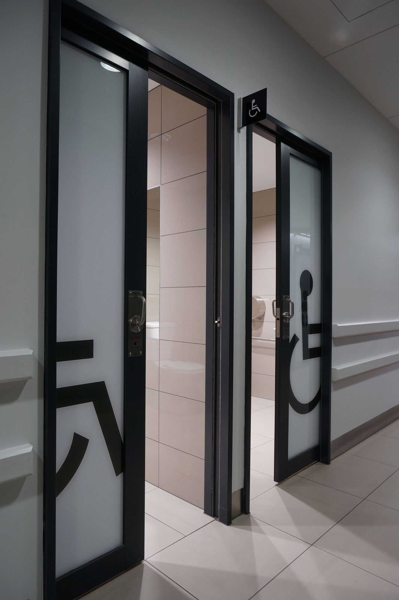 Universal Washroom Door Installation | AODA | Washroom Door Opener