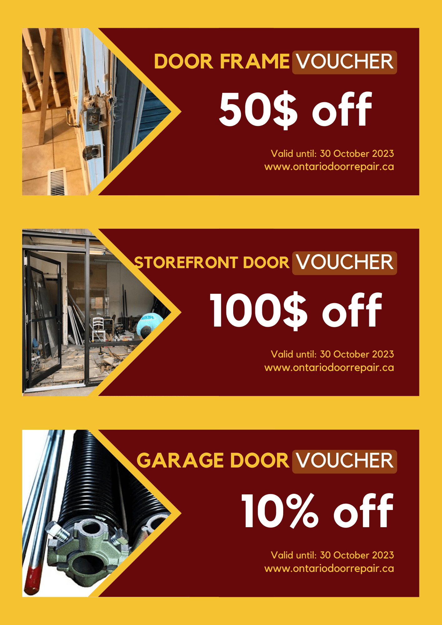Replacing the garage door spring in Newmarket | 647-951-3510